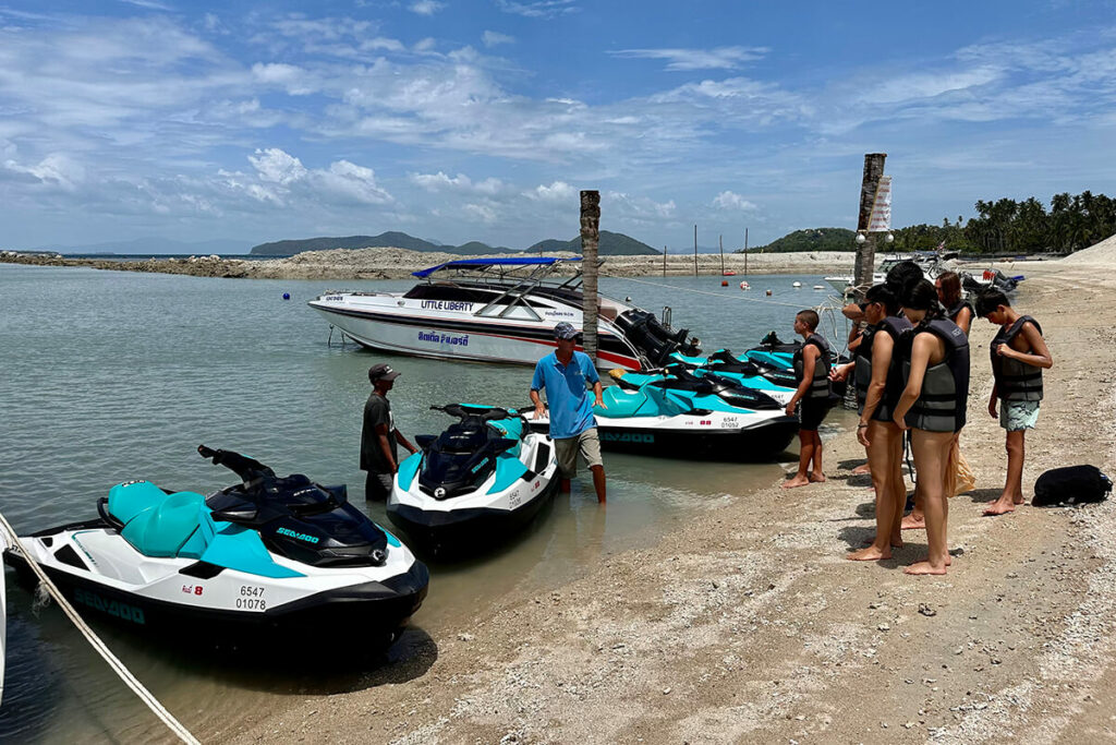 Island Hopping Jet Ski Safari