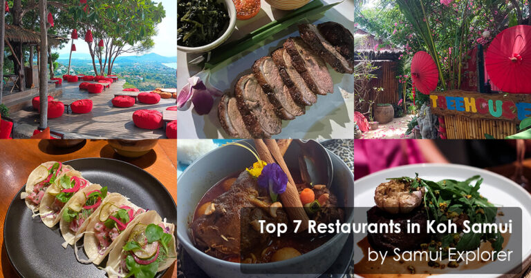 Top 7 Restaurants in Koh Samui by Samui Explorer